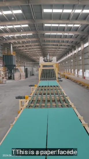 Advanced Technology Gypsum Board Production Line with High | Nanjing ...